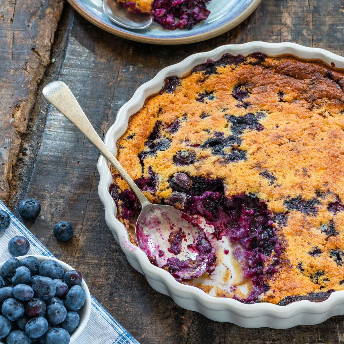 Blueberry clafoutis recipe – Old Beach Berries